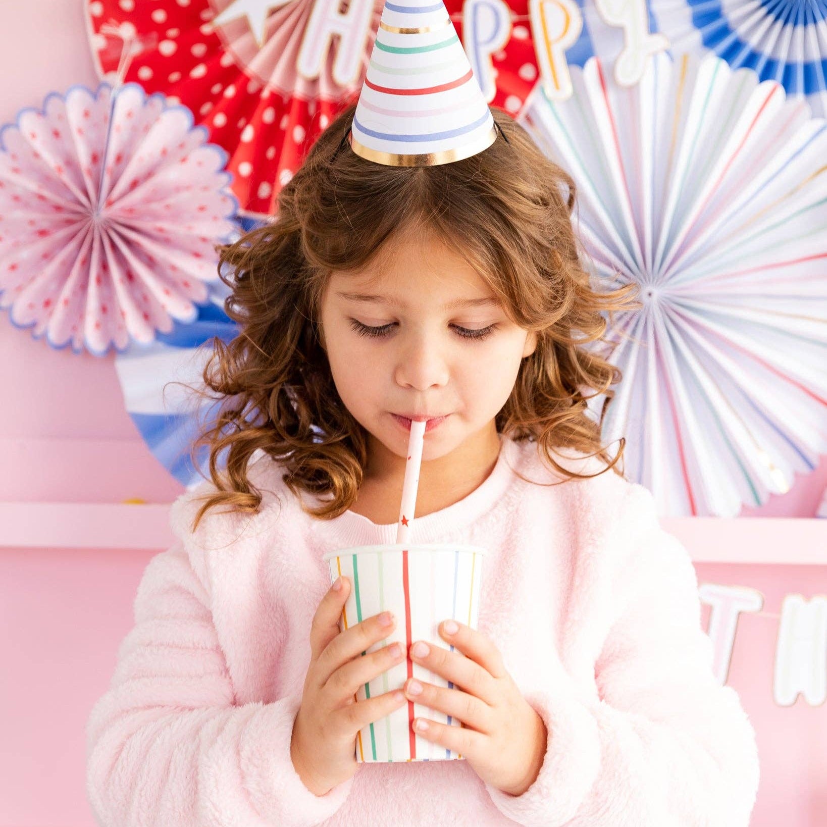 Oui Party Birthday Paper Party Cups - Set of 8 – River City Coffee and ...