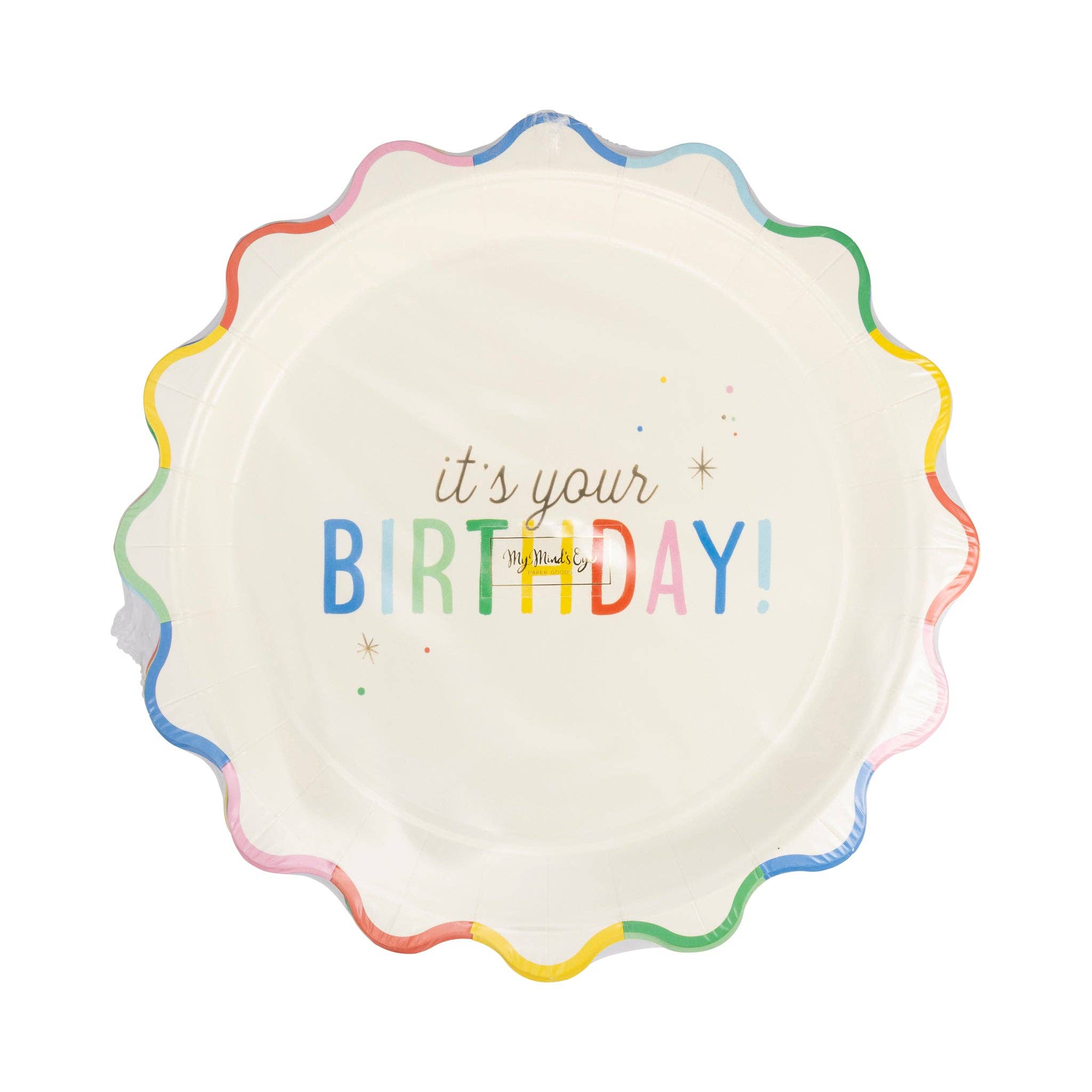 It's Your Birthday Paper Plates - Set of 8 – River City Coffee and Goods