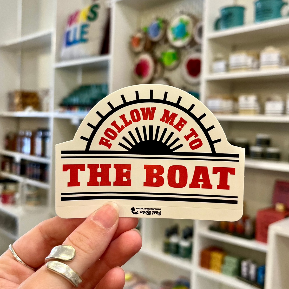 The Boat Sticker – River City Coffee and Goods