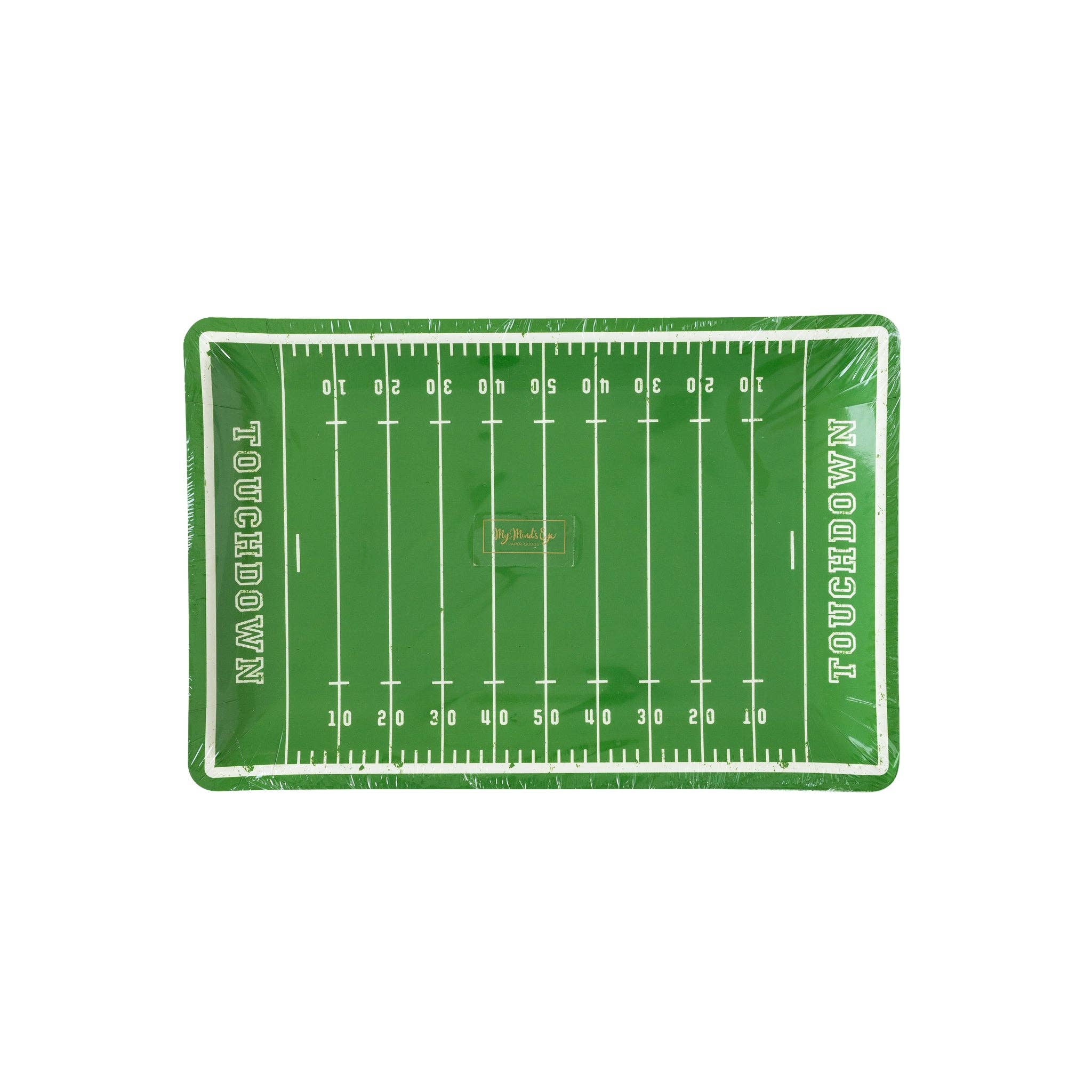 Football Field Shaped Paper Plates - Set of 8 – River City Coffee and Goods